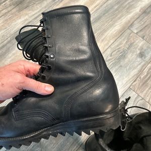 Nathan Hack | Shoes | Vintage Nathan Hack Ripple Sole Black Military ...